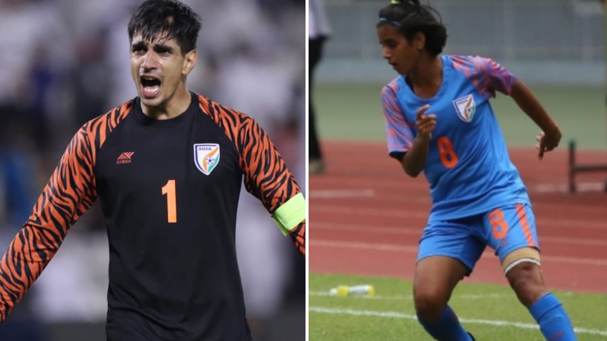 Gurpreet Singh Sandhu, Sanju Yadav win AIFF Player of the year awards ...