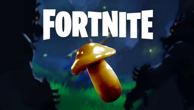 Fortnite Golden Mushroom Where And How To Find The Rare Golden