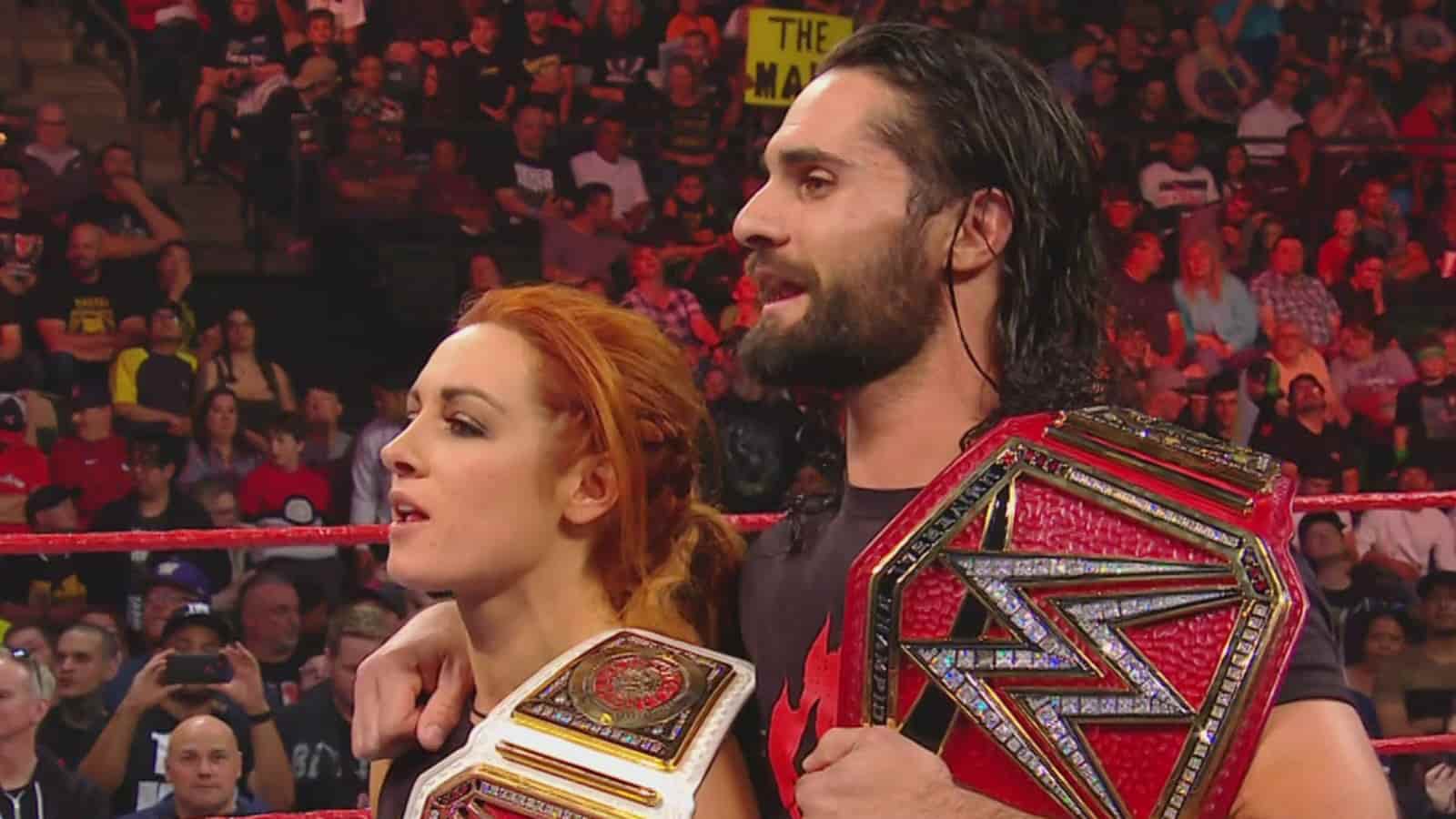 Who is Seth Rollins' wife and how did they meet?