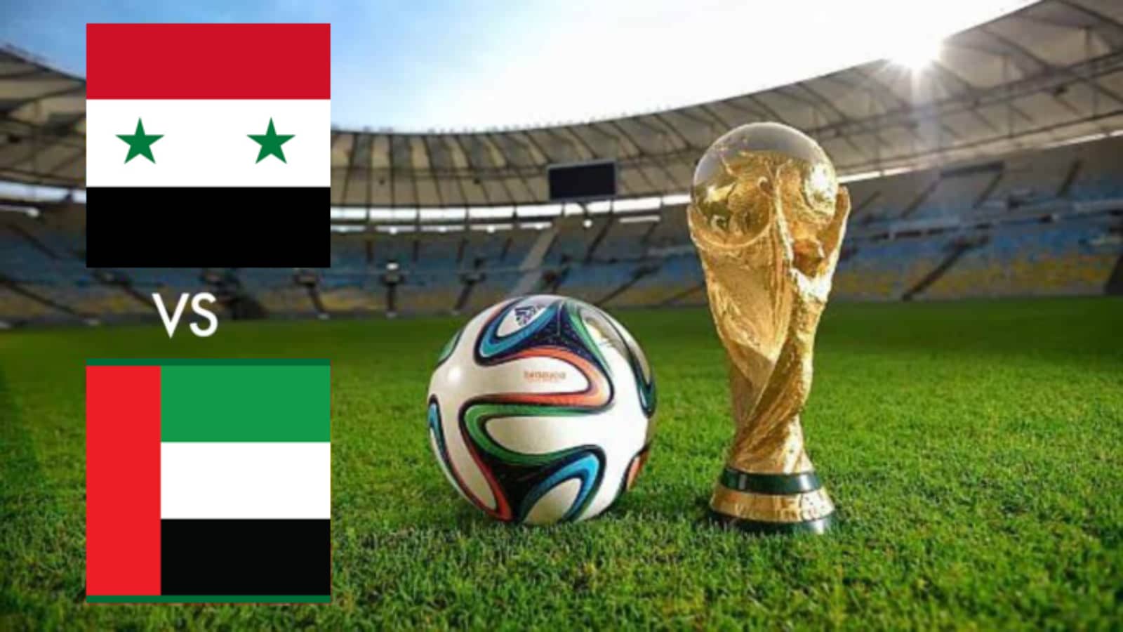 2022 World Cup Qualifiers: Syria vs United Arab Emirates Live Stream ...