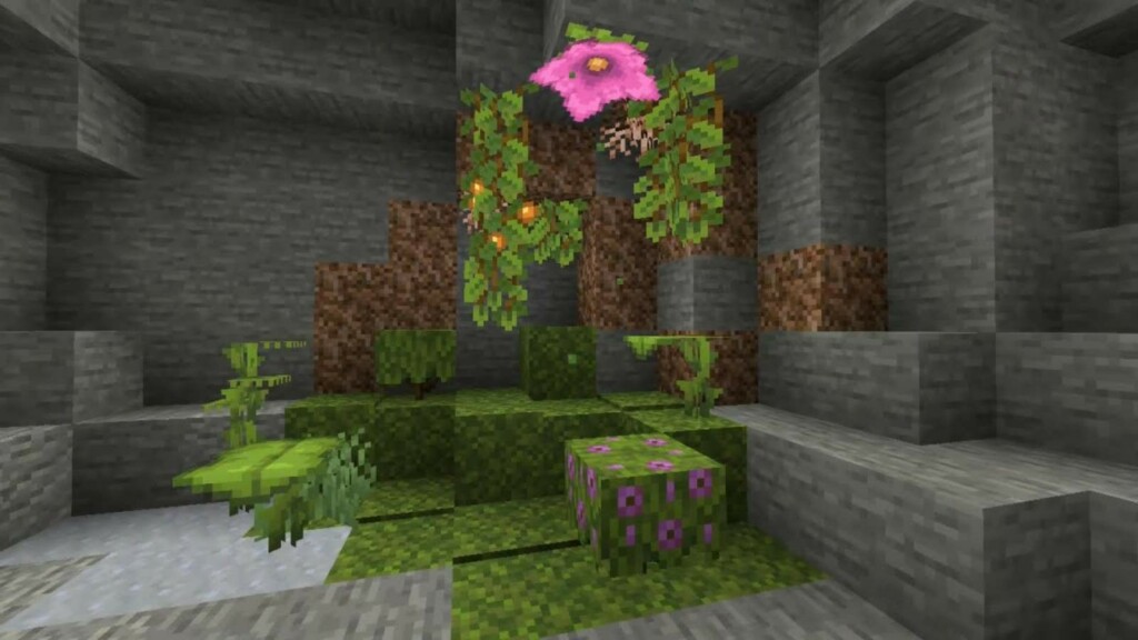 Top 3 Features Of Minecraft Lush Cave Biome