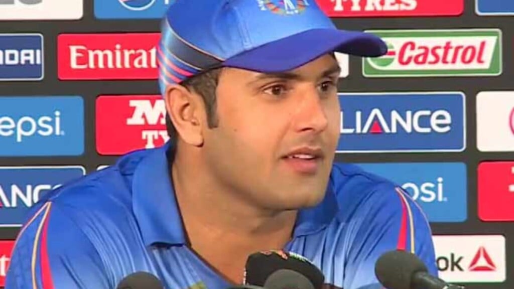 Mohammad Nabi breaks into tears during national anthem ahead of ...