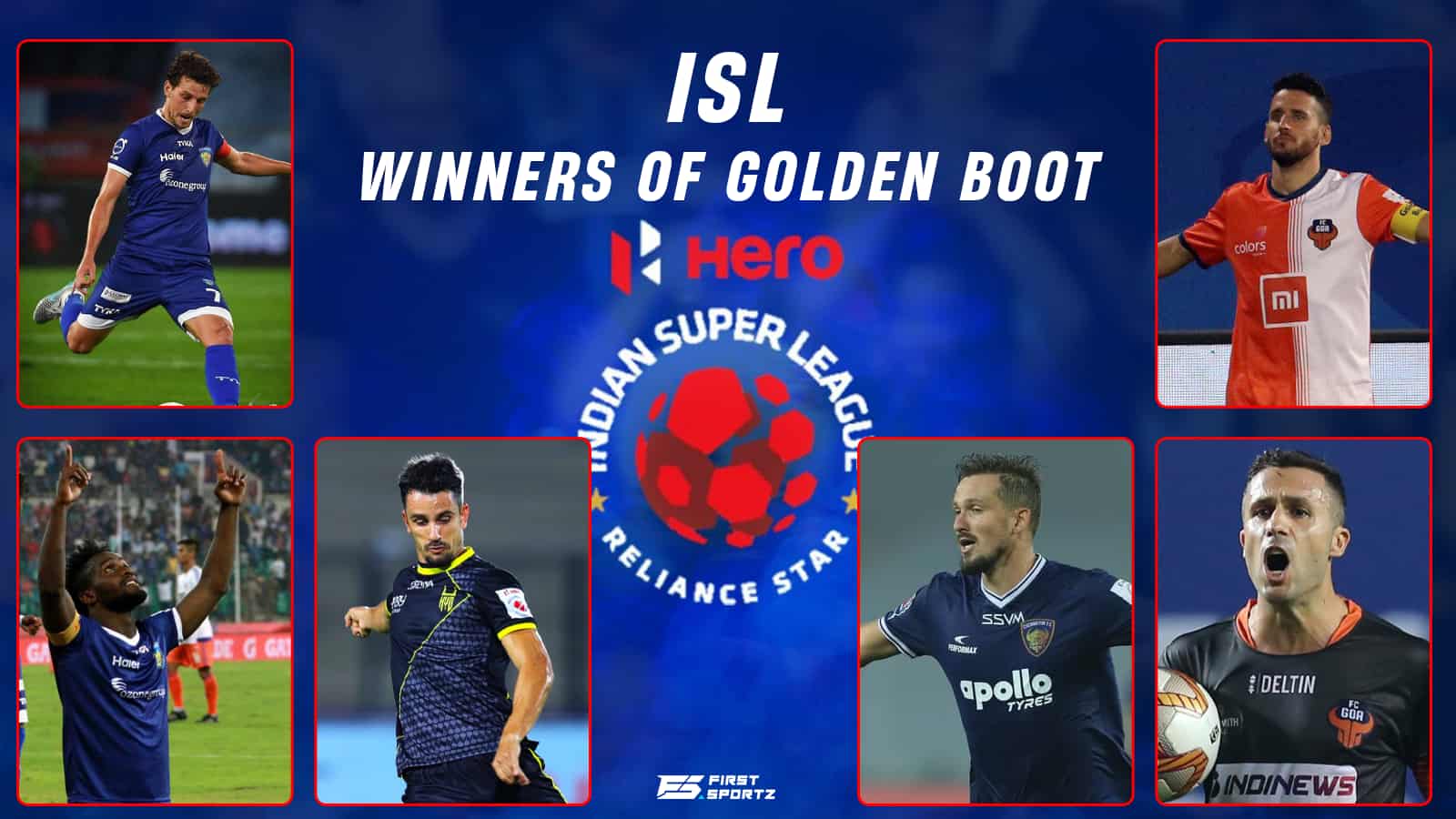 ISL: Winners of the Golden Boot Award – FirstSportz