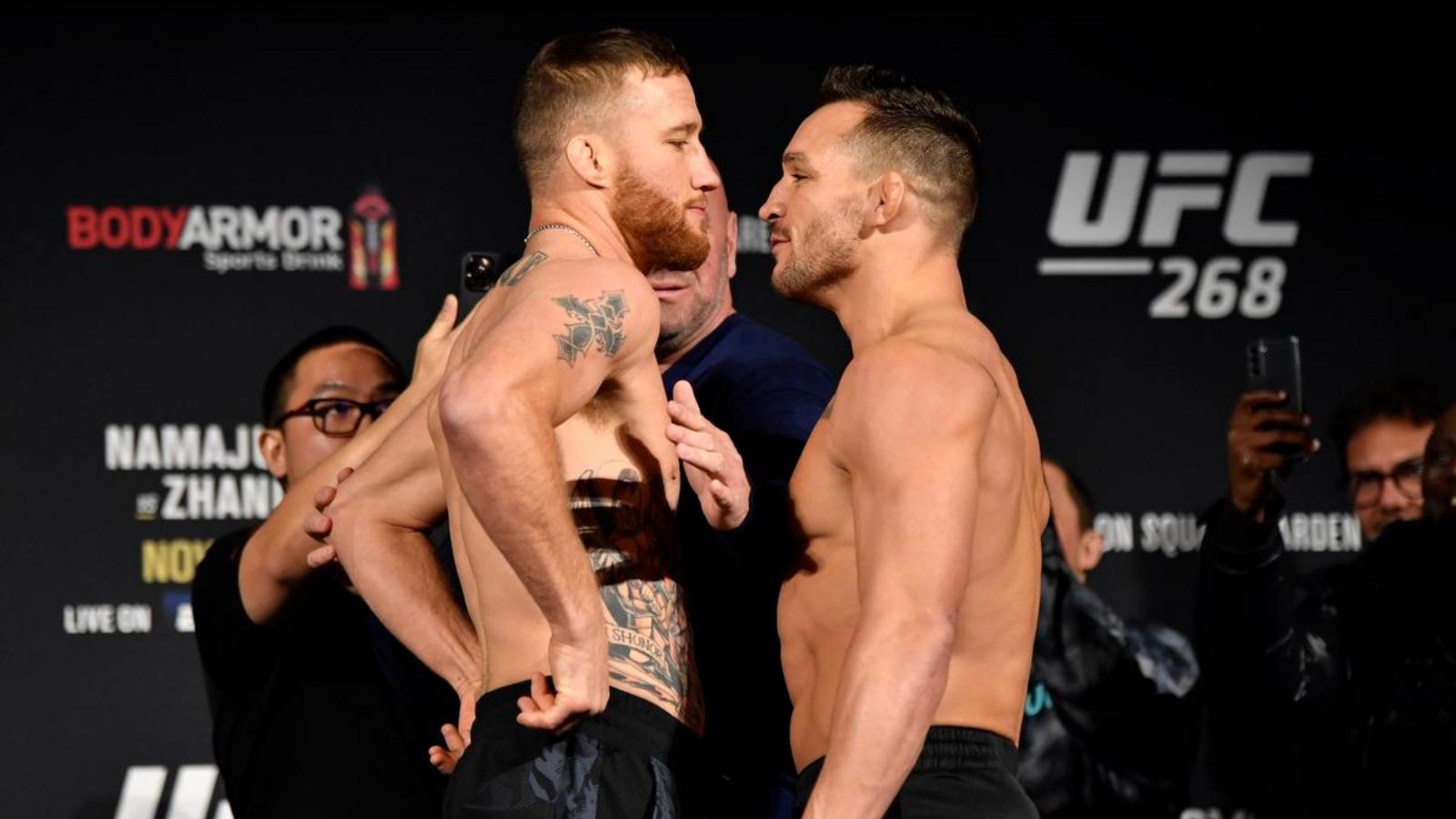 The top 5 most memorable UFC Face-offs in history featuring Nate Diaz ...