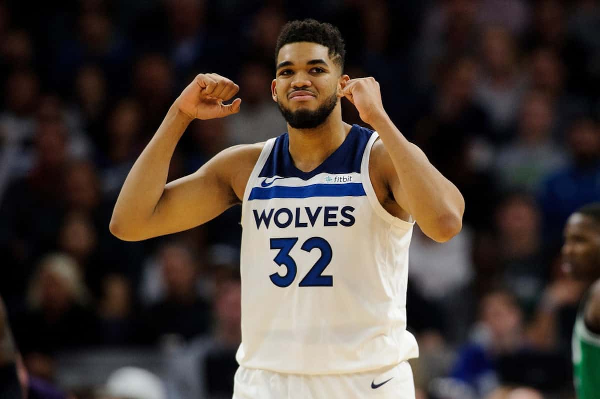 Watch: Karl Anthony Towns knocks insane clutch shot to tie Timberwolves ...