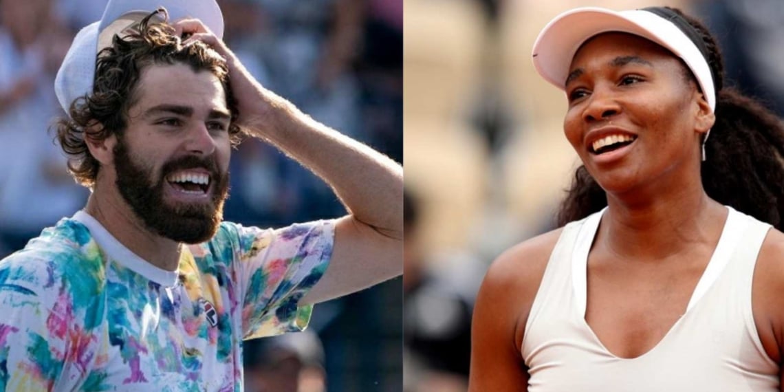 "Venus/Opelka is a thing!" Fans go into frenzy as Venus Williams cheers ...