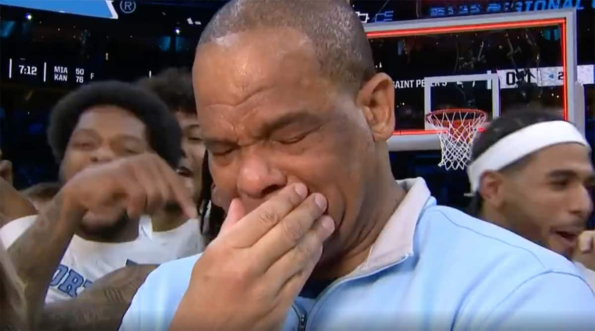 “Desperately wanted this for my team” Hubert Davis’ emotional reaction ...
