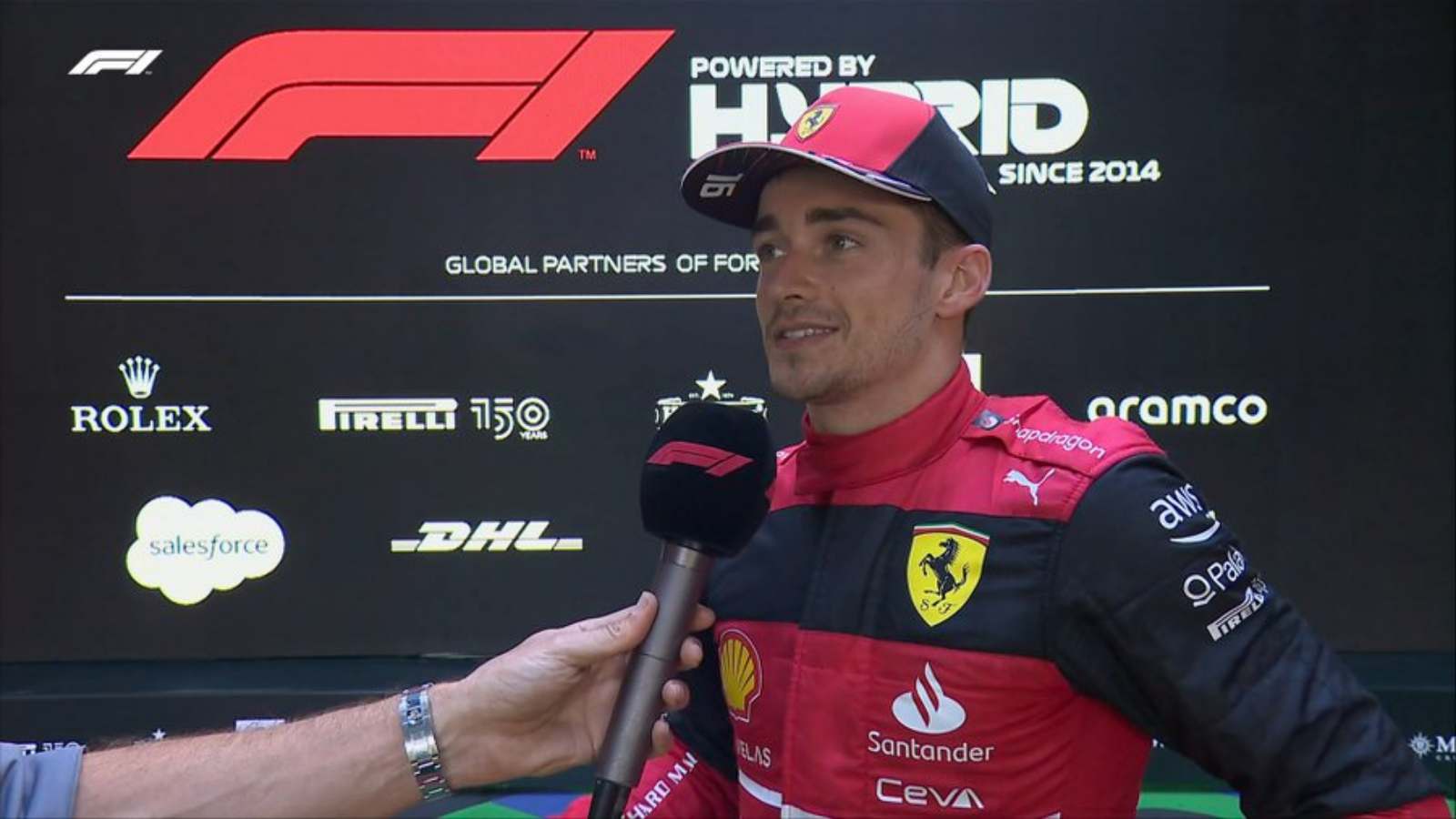 "You're never confident to just brake," Charles Leclerc not bothered by ...