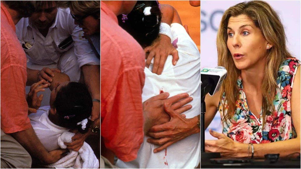 "Everything went on like nothing happened" Monica Seles was bewildered ...