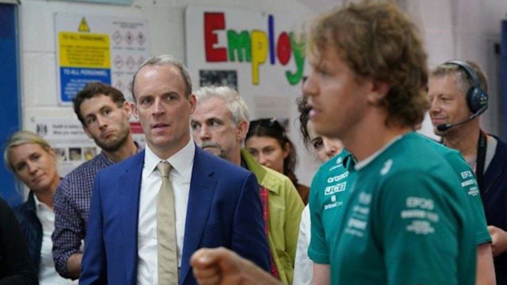 Four-time F1 champion Sebastian Vettel meets young offenders at HMP ...