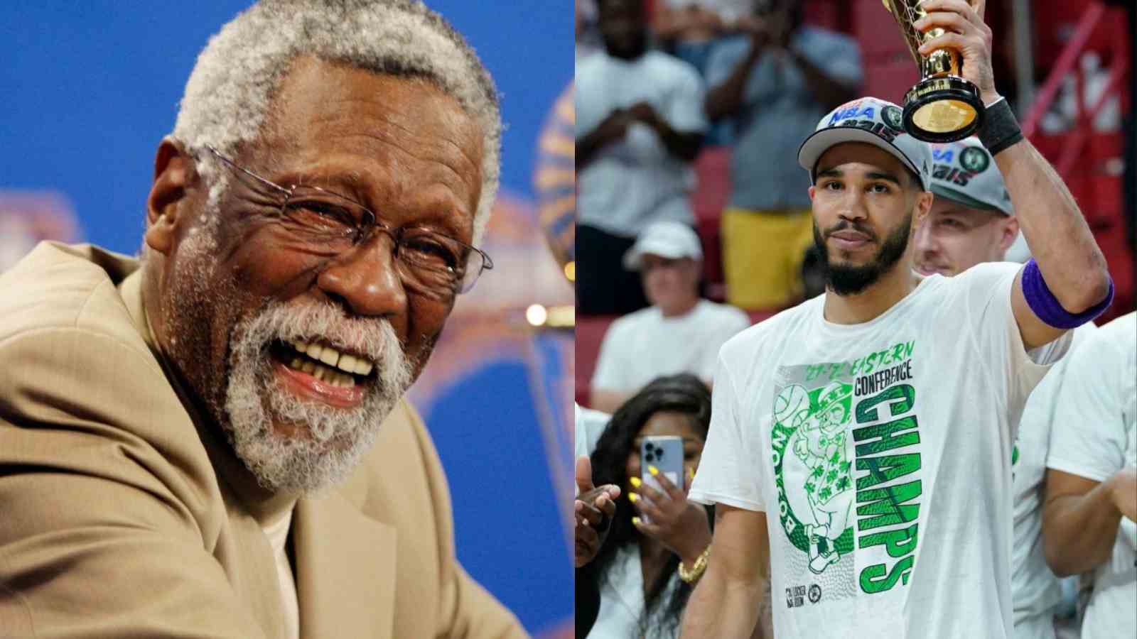 Jayson Tatum gets bold challenge from Celtics legend Bill Russell ahead ...
