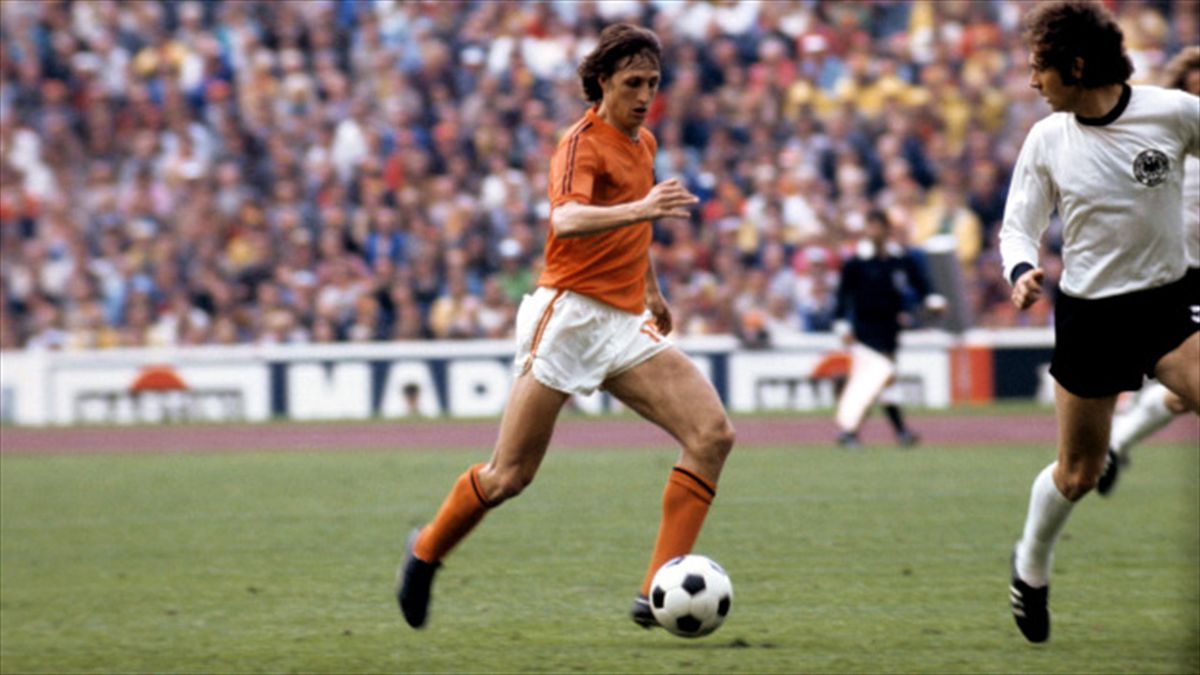 FOOTBALL REVOLUTION: When Johan Cruyff introduced the iconic 'Cruyff ...