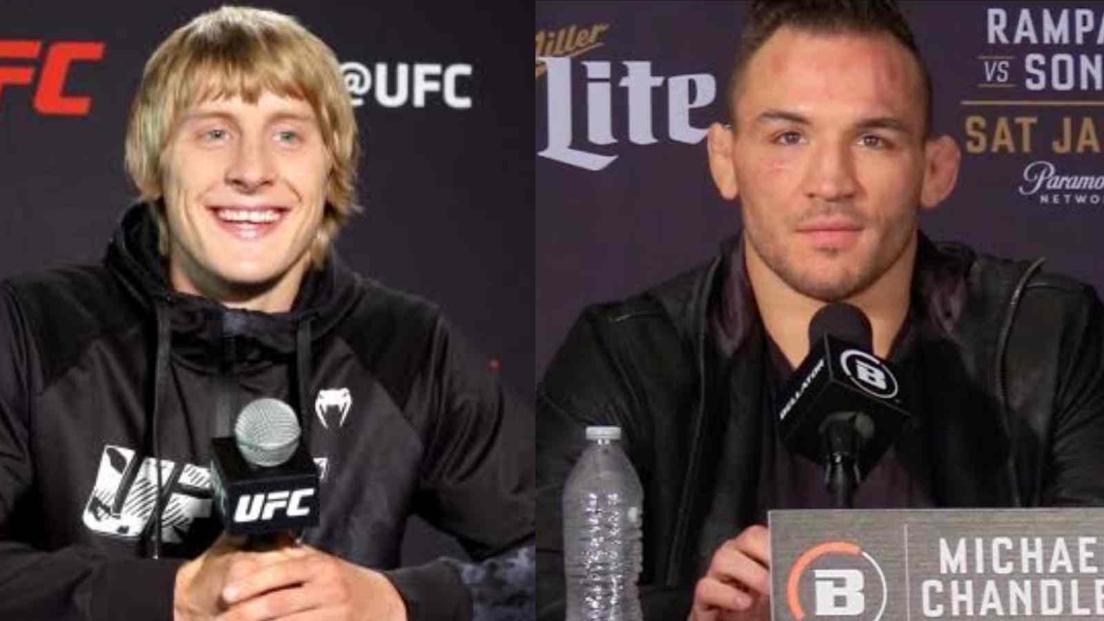 “My man”- Paddy Pimblett and Michael Chandler share a wholesome moment ...