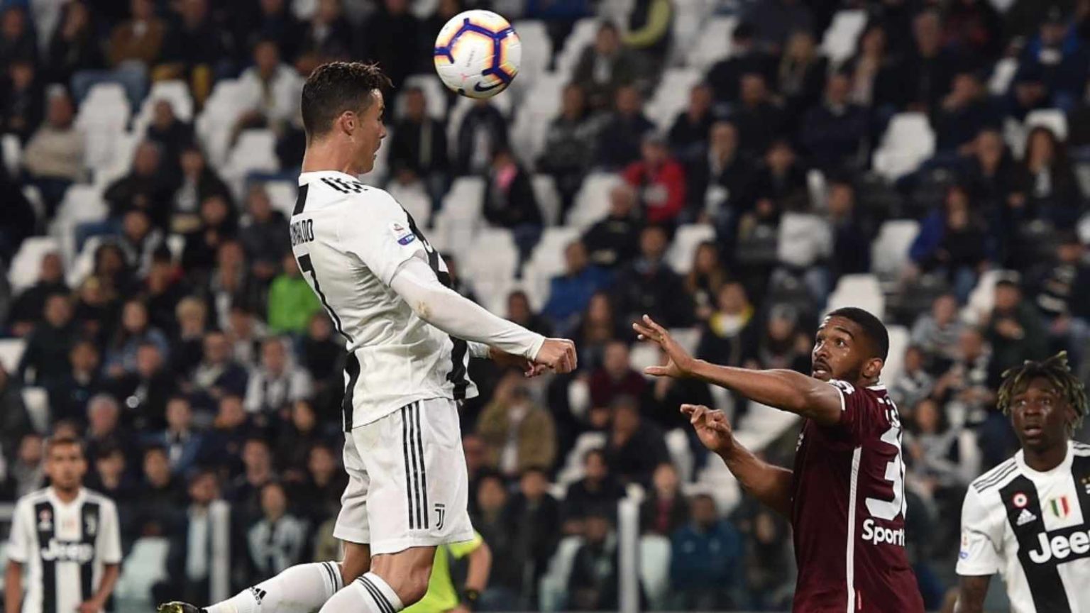 5 of Cristiano Ronaldo's highest jumps while scoring headers – FirstSportz