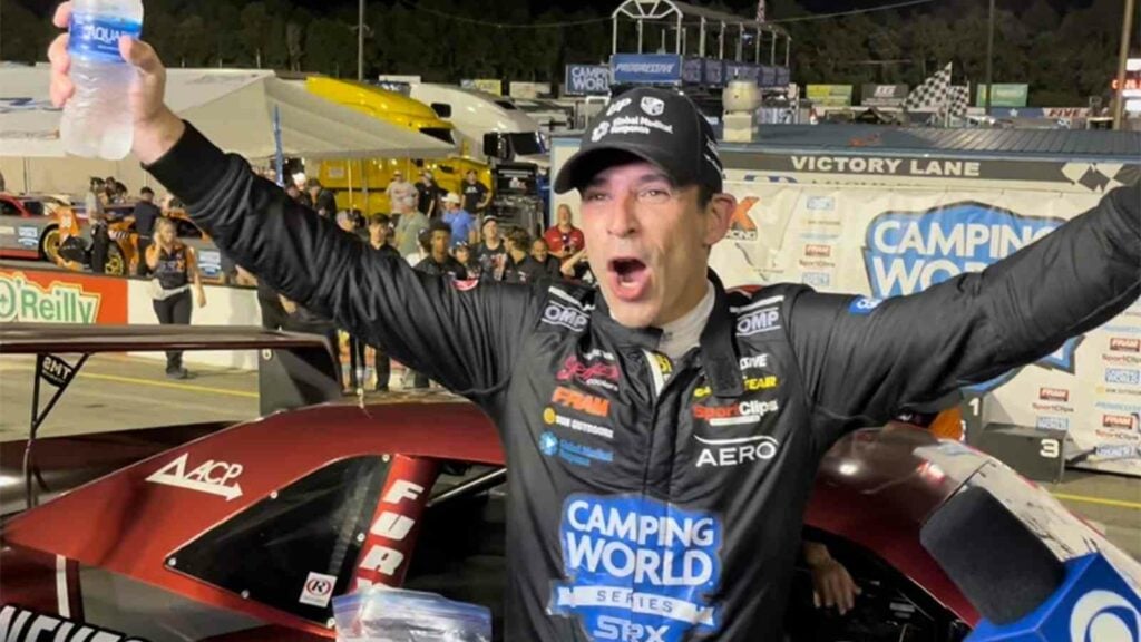 “Hawk and I had a bet," 4 time Indy 500 winner Helio Castroneves on the ...