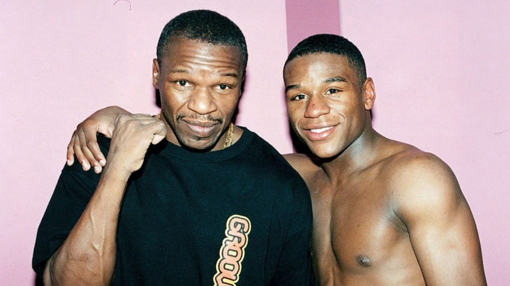 "My dad earned it," Floyd Mayweather gets emotional as he credits the ...