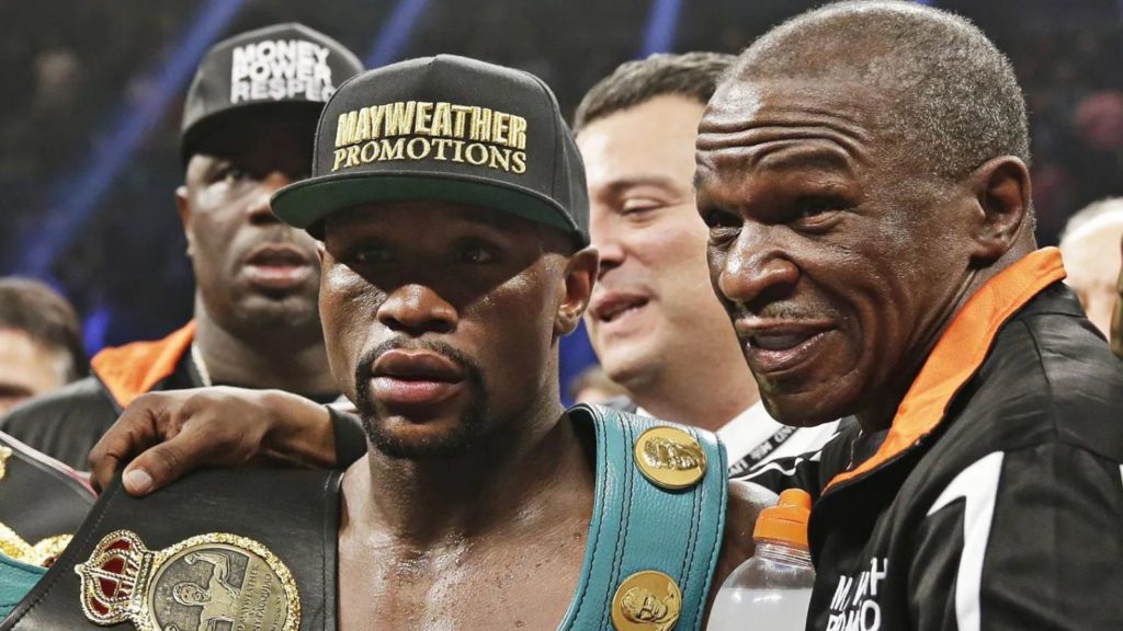 "My dad earned it," Floyd Mayweather gets emotional as he credits the ...