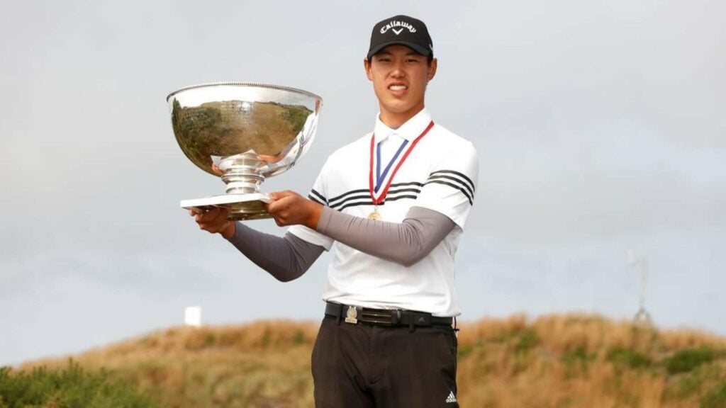 "Too good to be true" - Wenyi Ding scripts history at U.S Junior Open ...