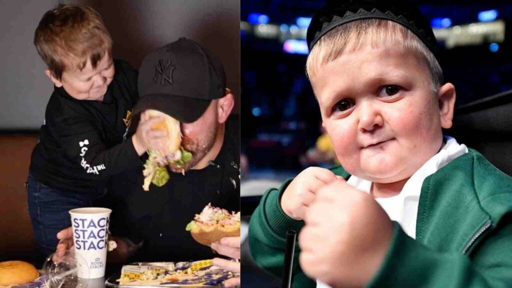 WATCH: Hasbulla smashes a sizzling hot burger on UFC Champion Alexander ...