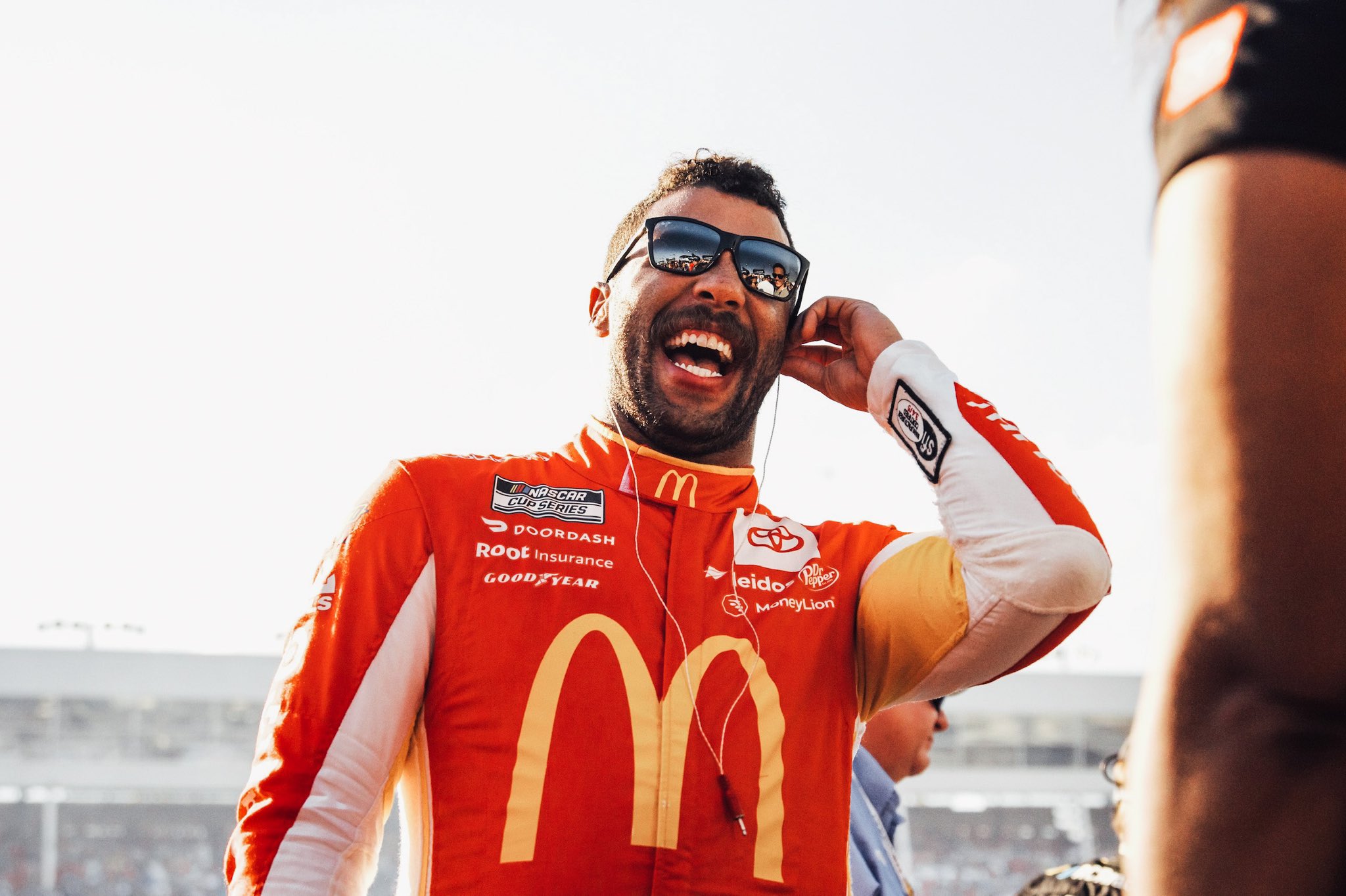 Bubba Wallace signed a multiyear contract extension with 23X1 Racing as ...