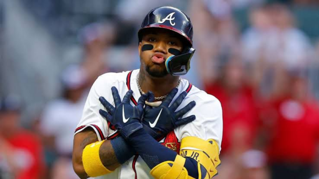 "Beast mode slide"- Ronald Acuna Jr.'s majestic slide leaves fans in ...
