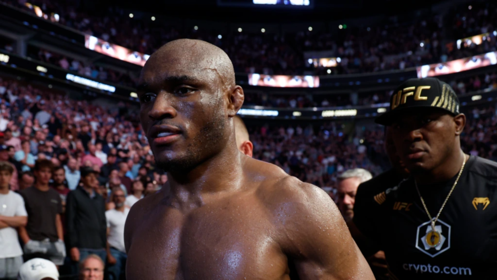 "These are non-CANCEROUS moles," Kamaru Usman talks about being heavily ...