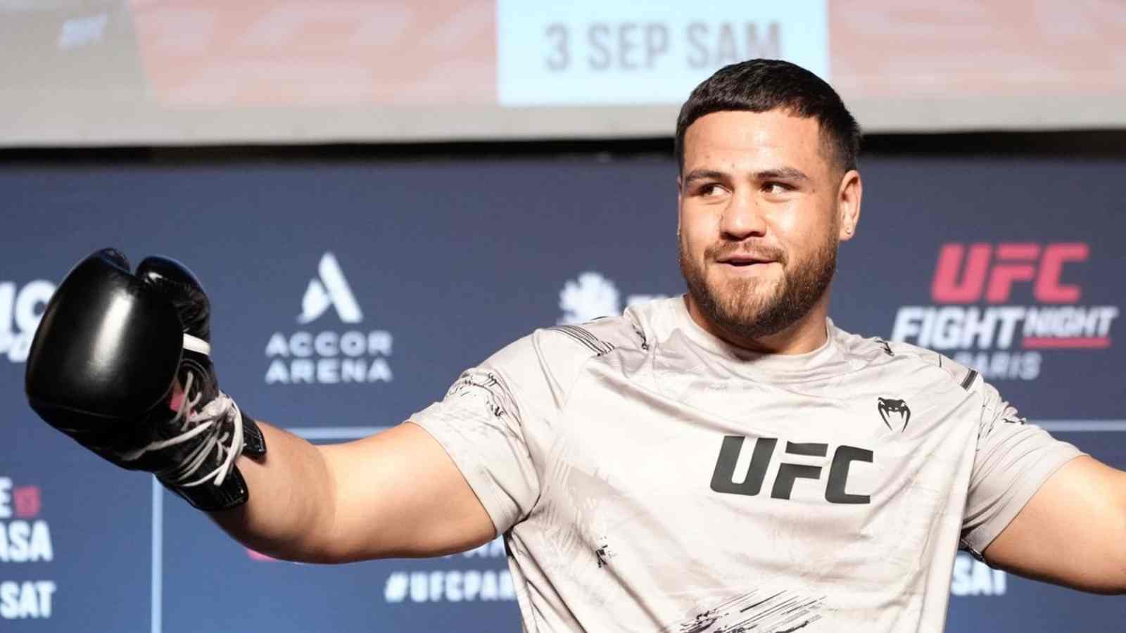 WATCH: Tai Tuivasa ENJOYS well-deserved time off at Disneyland Paris ...