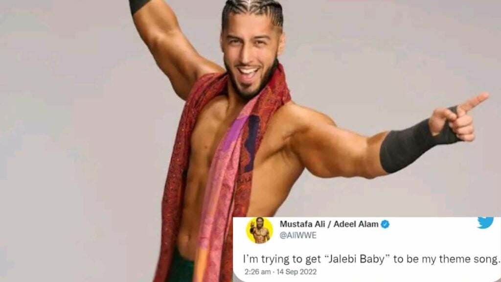 WWE Superstar wants the Global Hit "Jalebi Baby" as his theme song ...