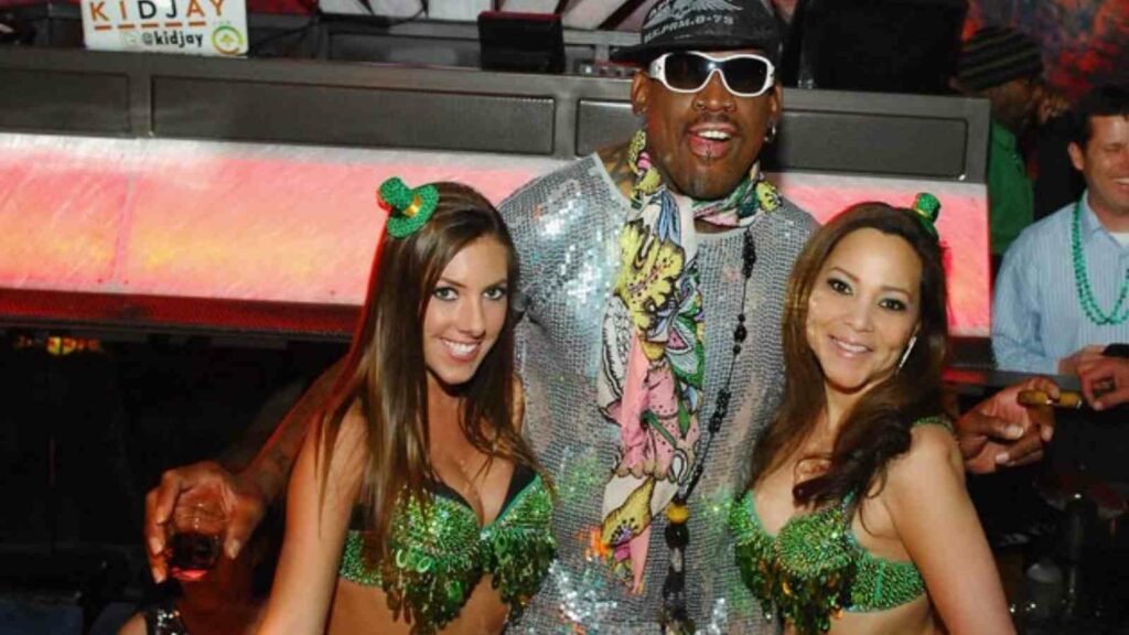 Dennis Rodman, who spent over $80,000 in strip clubs, rushed to the ...