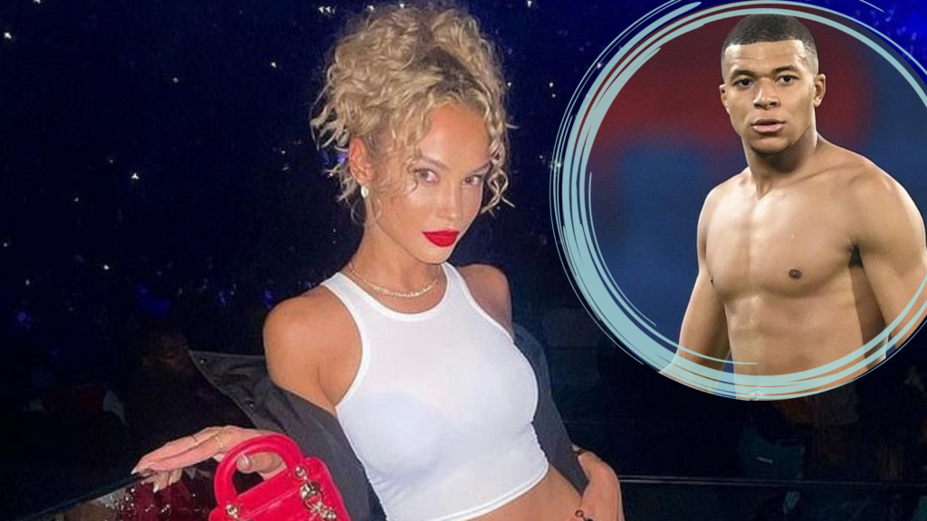 Kylian Mbappe’s new girlfriend flaunts her abs during an event in Paris ...