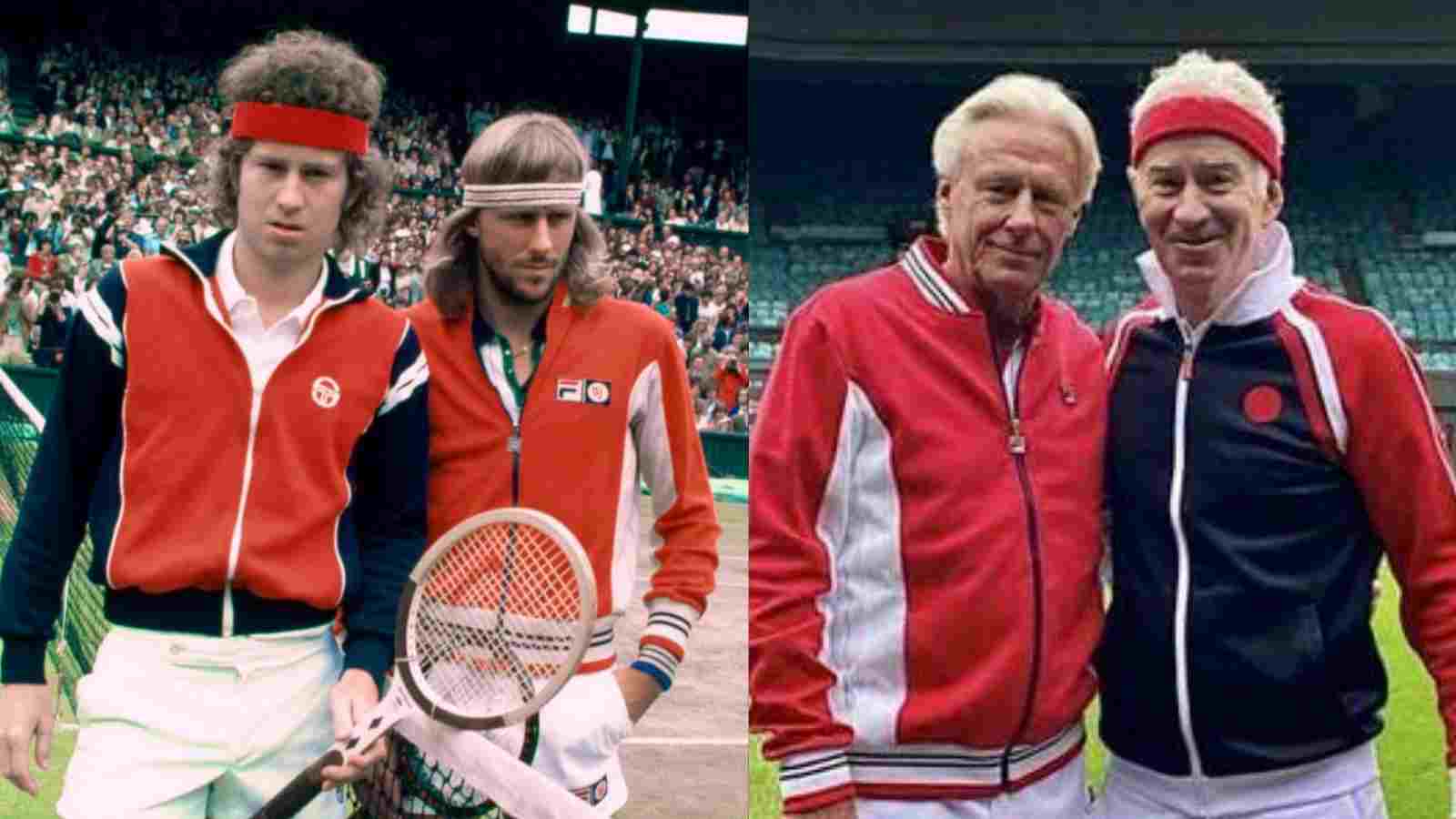 "Two of the greatest in their own differing ways" Bjorn Borg and John ...