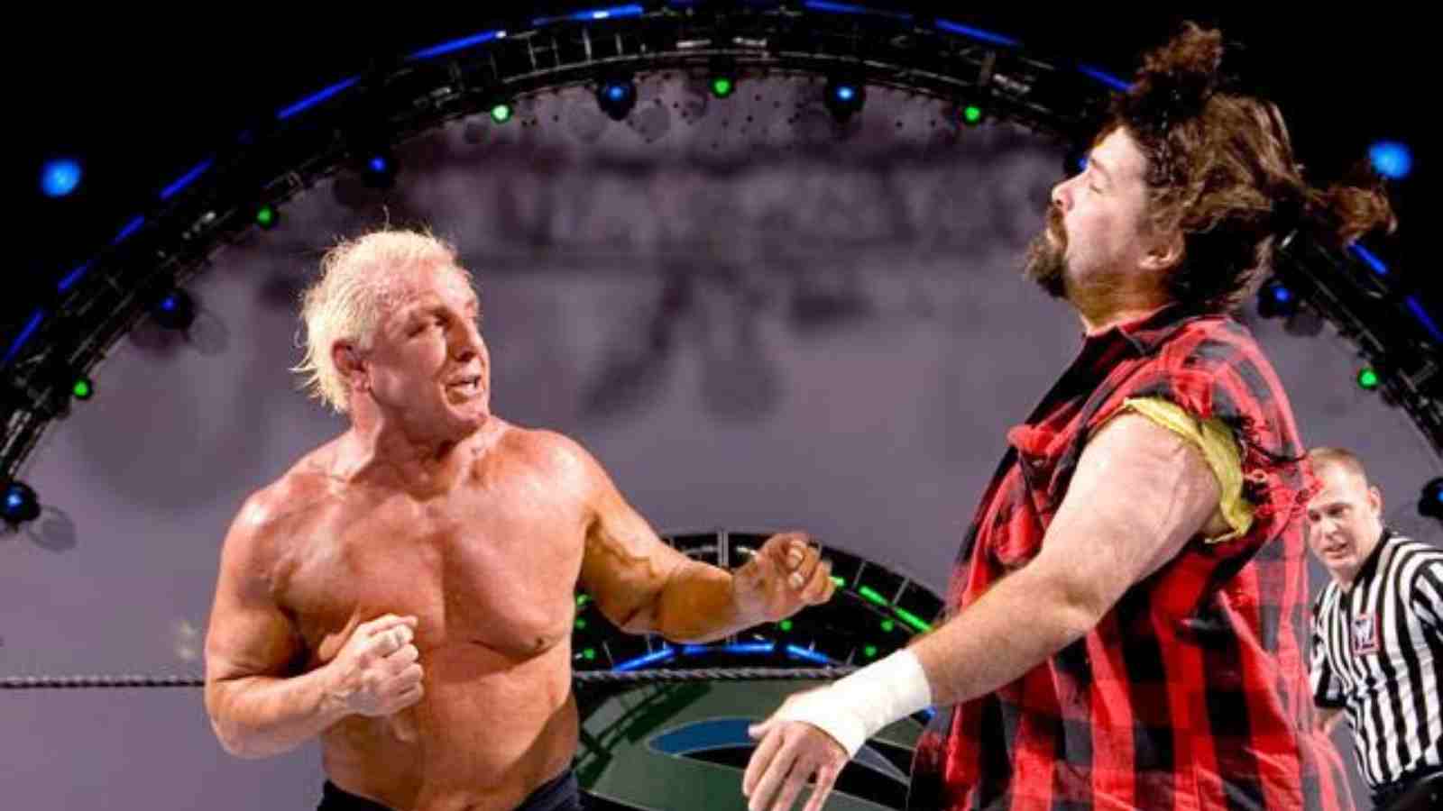 Former WWE Superstar reveals Heated Backstage Altercation between Ric Flair and Mick Foley