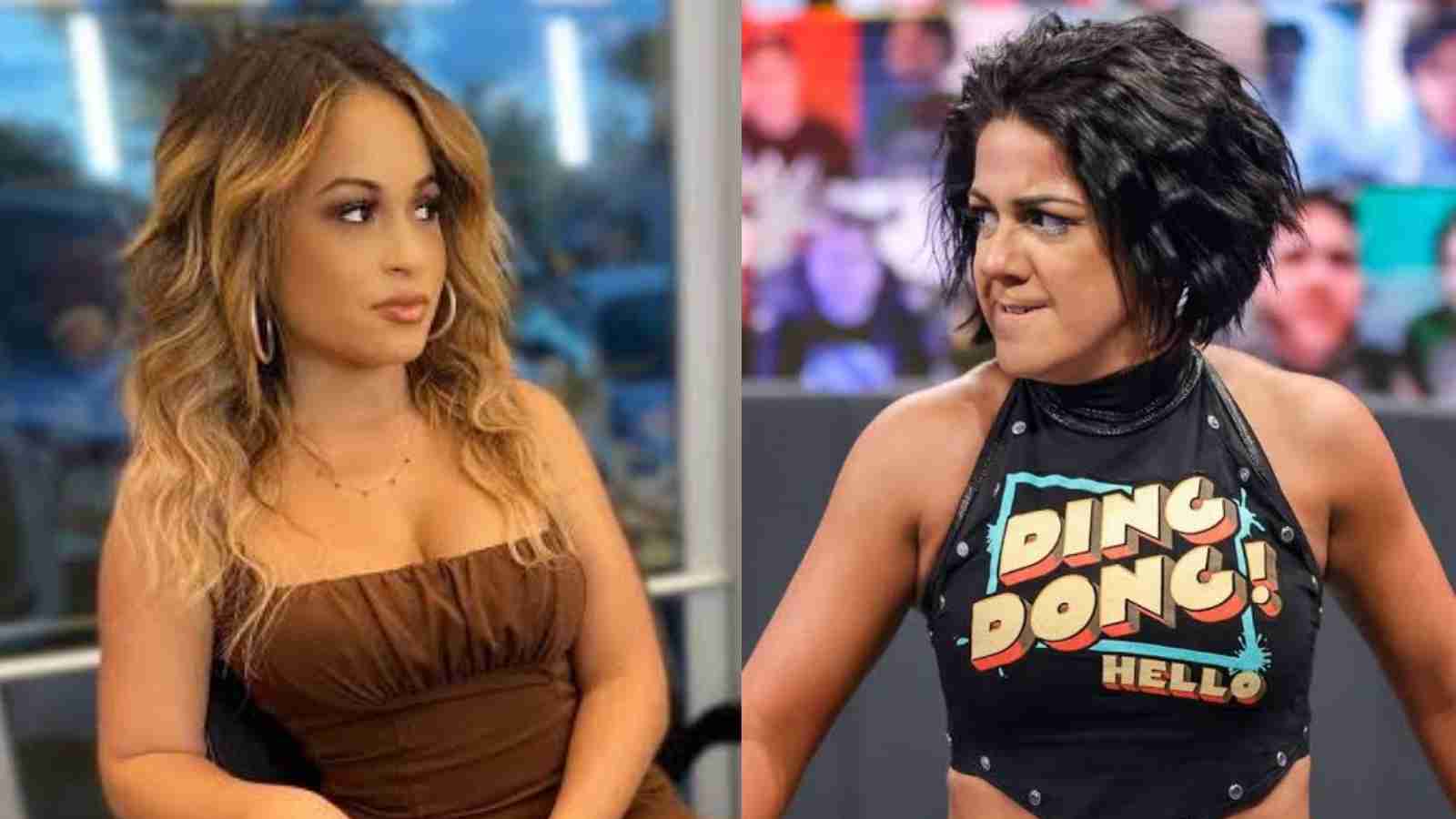 Bayley threatens Kayla Braxton in real life over a Twitter brawl