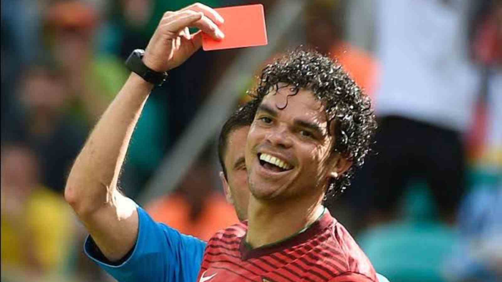 5 players with the most red cards at FIFA World Cup