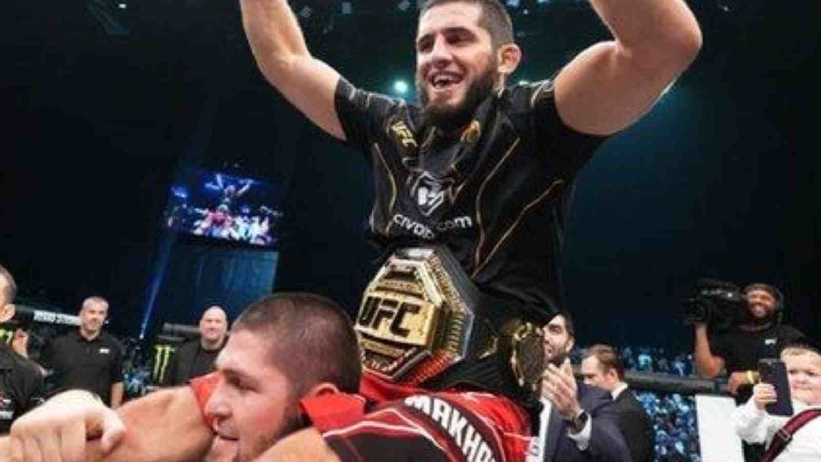 "Islam Makhachev is the highest level" - Khabib Nurmagomedov posts a ...