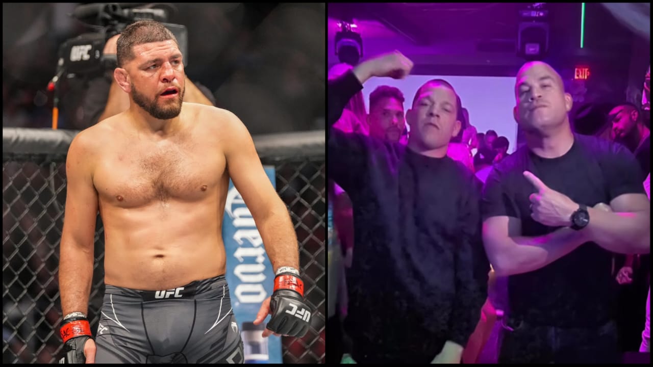 Tito Ortiz posts a photo with Nate Diaz as he confuses him for his ...