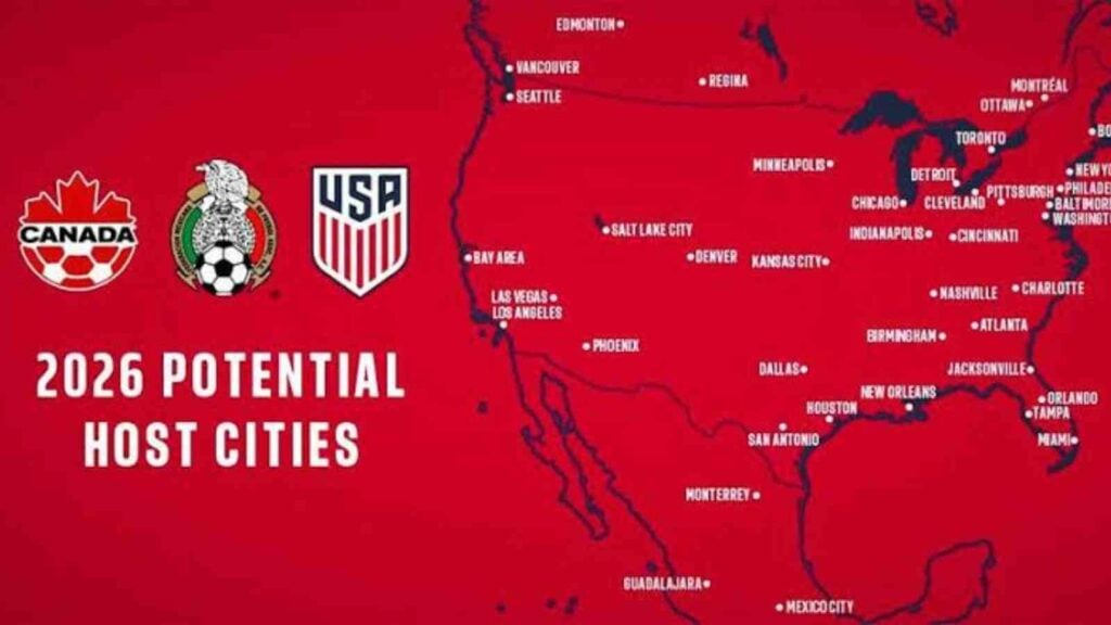 Where will 2026 FIFA World Cup take place?