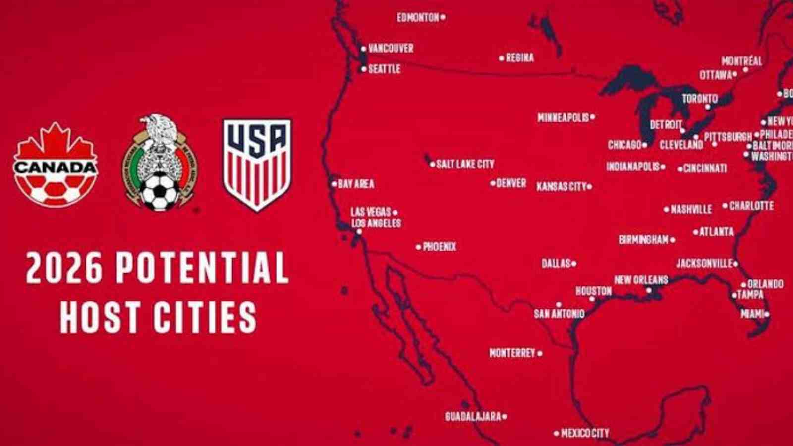 Where will 2026 FIFA World Cup take place?