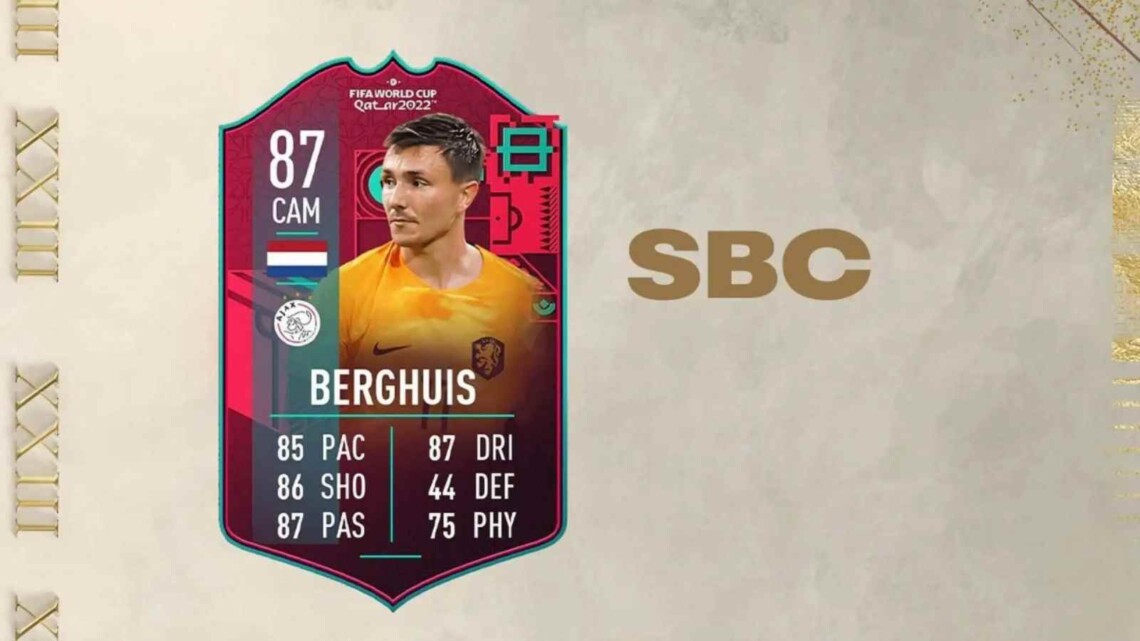 Fifa 23 How To Complete The Steven Berghuis Path To Glory Sbc