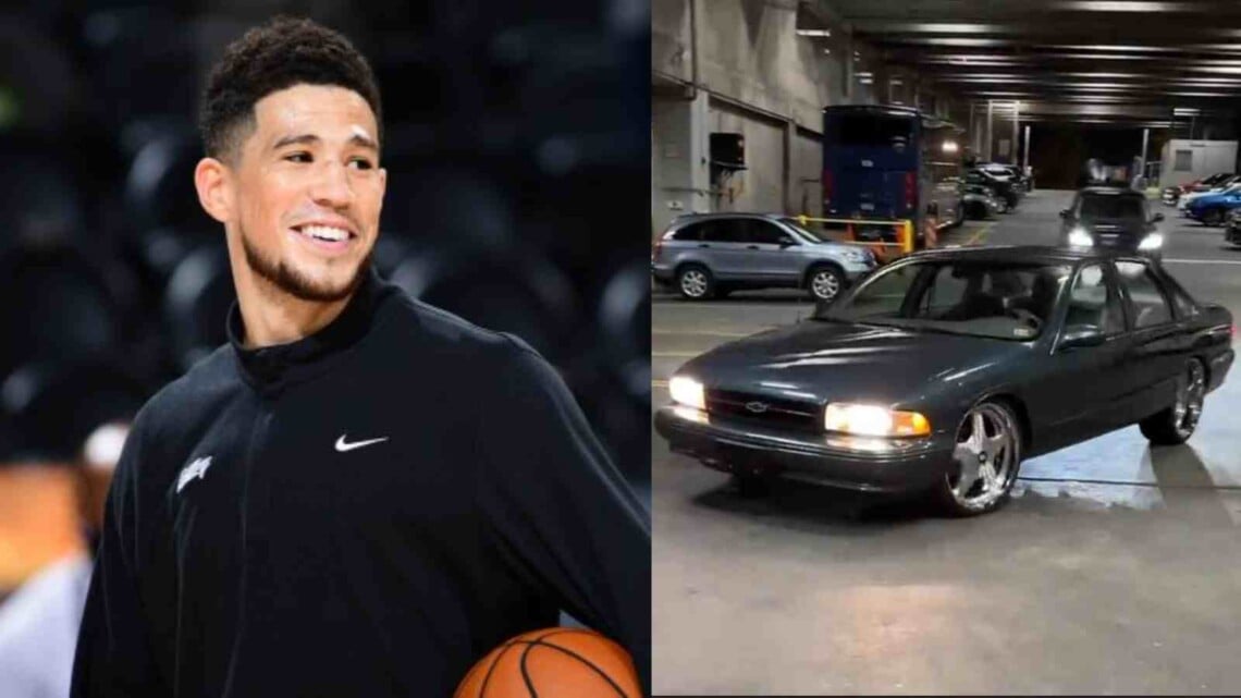 "I hate him but damn he has taste in cars" Twitter ENVIOUS as Devin Booker shows off his '96 ...