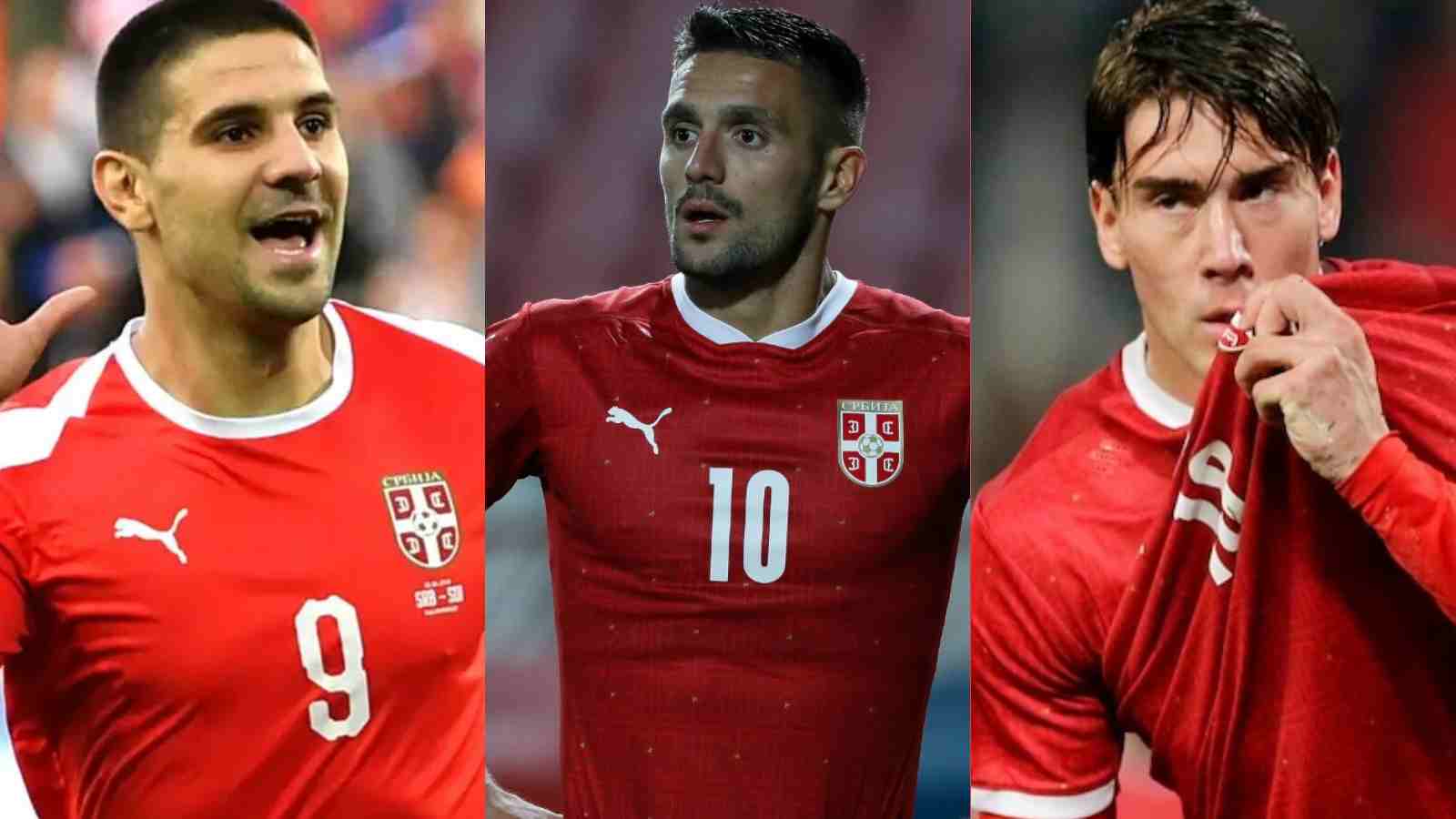 Dusan Vlahovic and Sergej Milinkovic-Savic to lead the line as Serbia ...