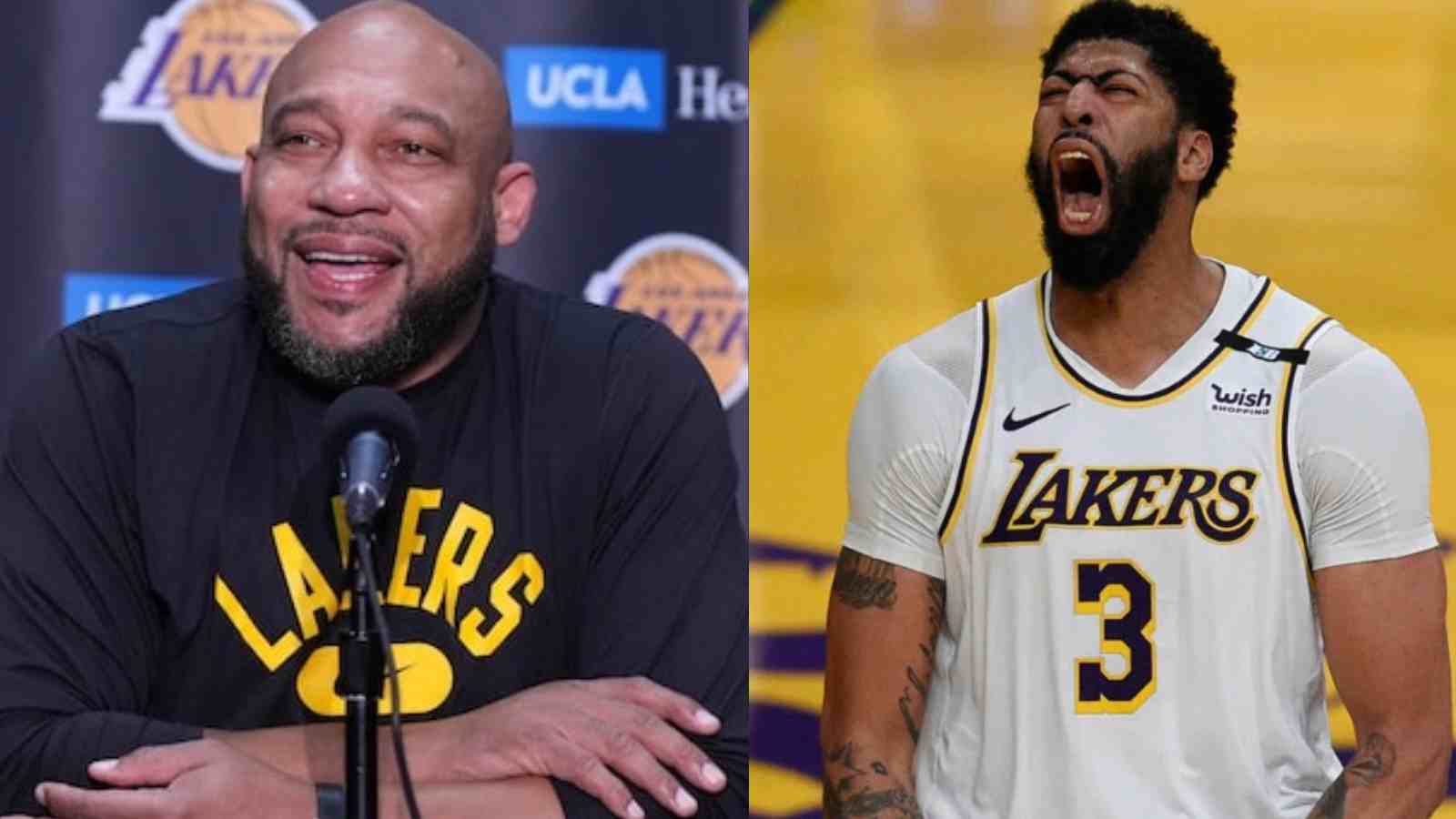 Darvin Ham reveals what bold message Anthony Davis wrote on the Lakers ...
