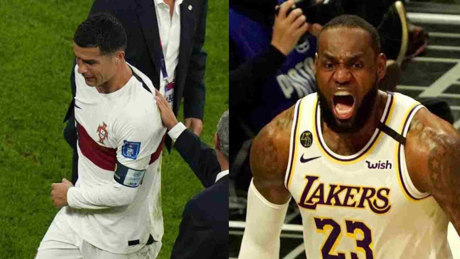 LeBron James sends encouraging message to 'heartbroken' Cristiano ...
