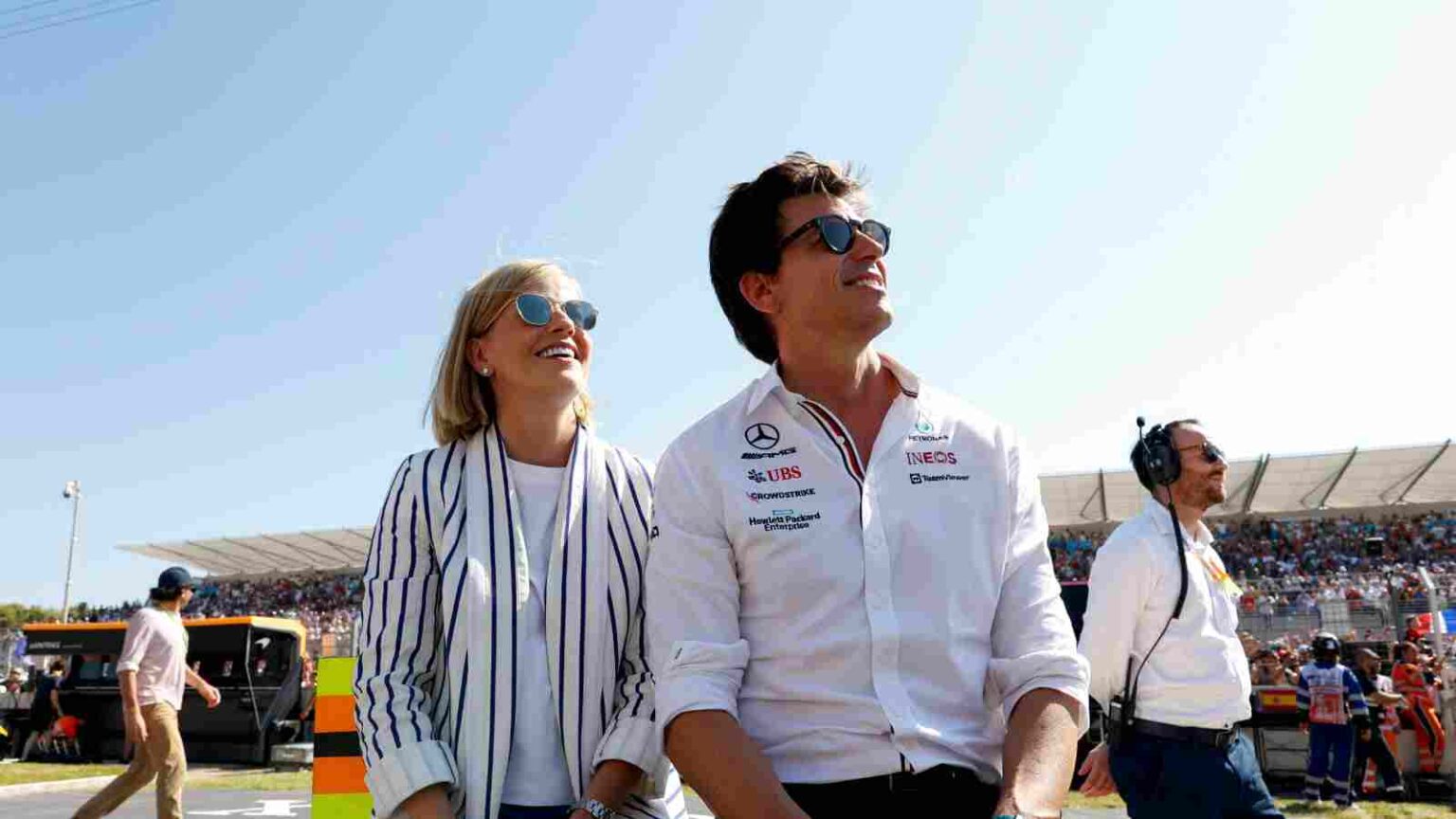 Who is Toto Wolff's wife Susie Wolff, and how did the Mercedes boss ...