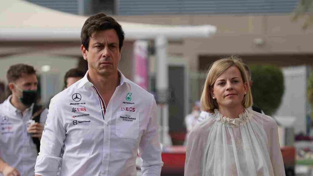 Who is Toto Wolff's wife Susie Wolff, and how did the Mercedes boss ...
