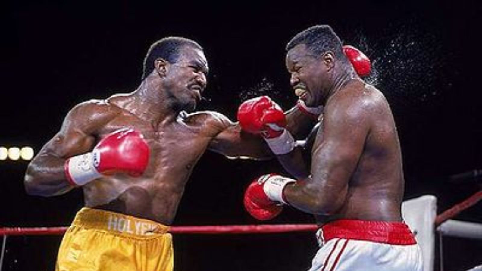 Who defeated the easton assassin Larry Holmes?