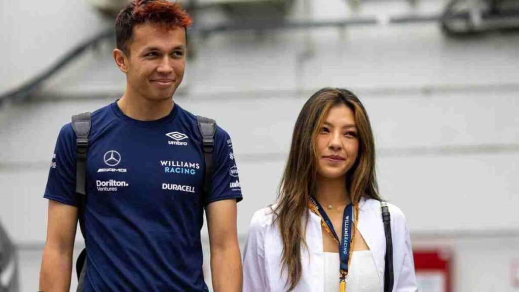 All about Alex Albon's girlfriend Lily Muni He - FirstSportz
