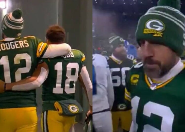 "Gotta hold onto this one," Aaron Rodgers hints at his 'last game' for ...