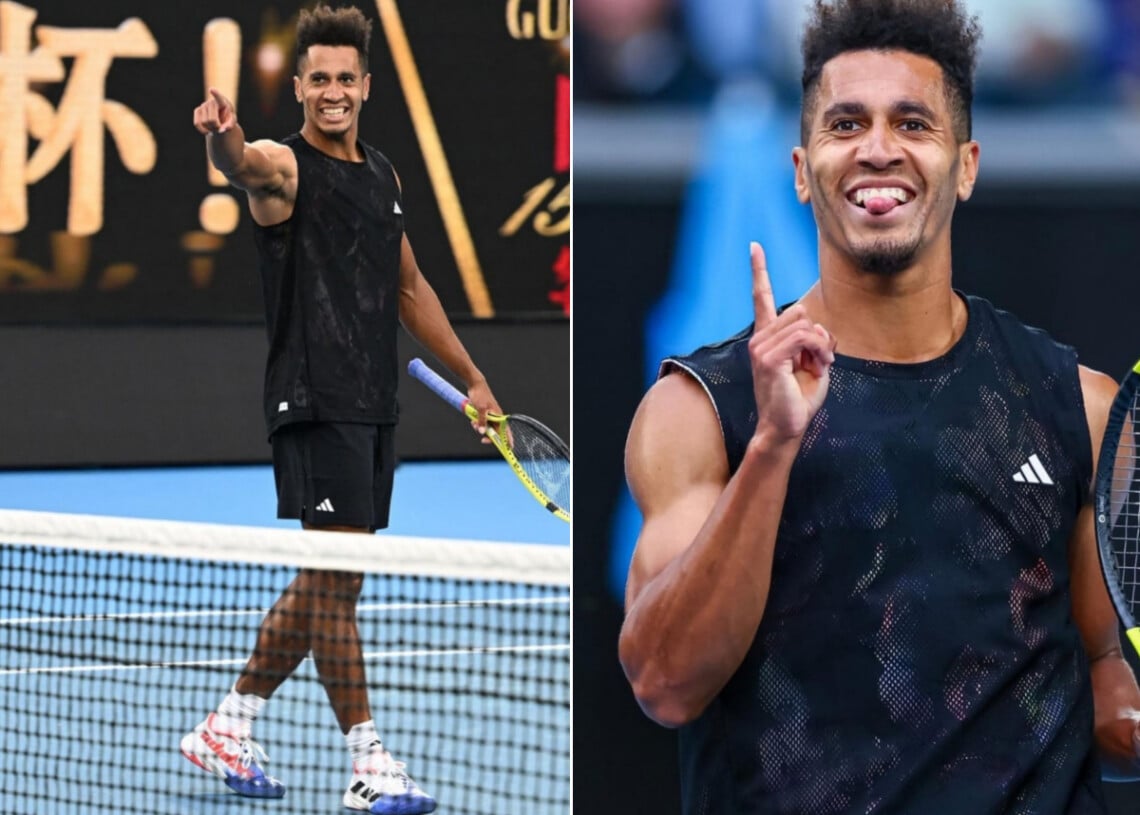 Who are Michael Mmoh's parents Tony and Geraldine Mmoh?