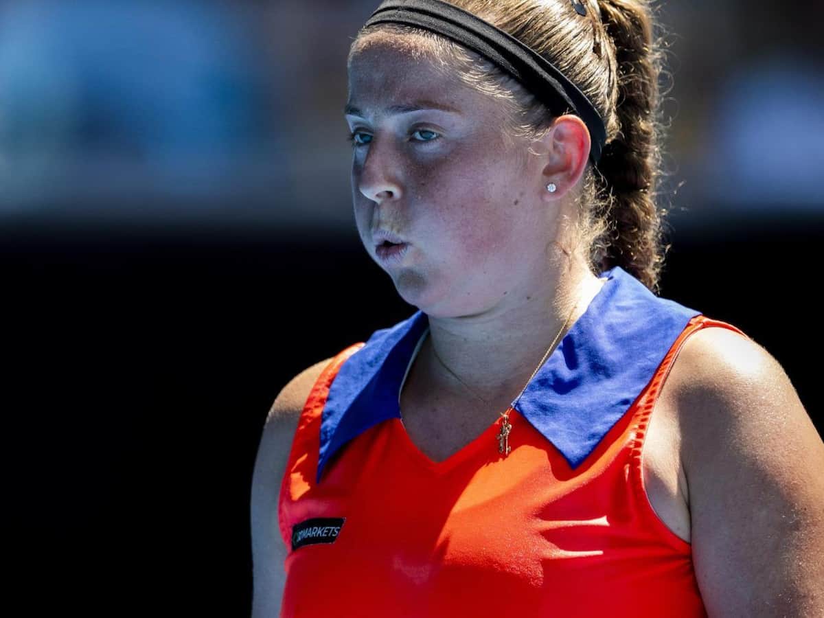 WATCH: Jelena Ostapenko nearly knocks down a ball kid with her forehand ...
